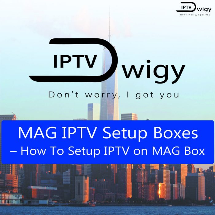 MAG IPTV Setup Boxes | How To Setup IPTV on MAG Box | D-Wigy